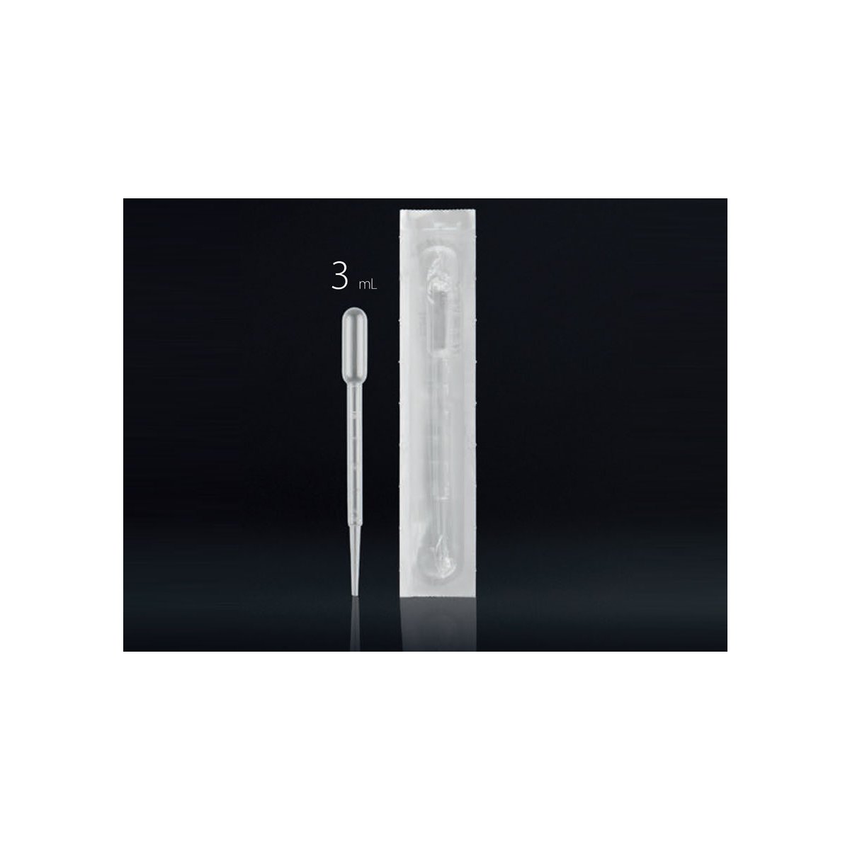 PIPETTA PASTEUR 3 ml - sterile